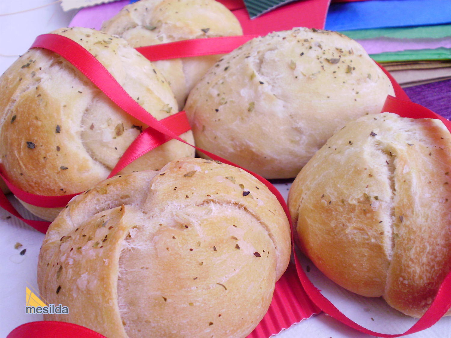 PANECILLOS DE AJO Y OREGANO - La cocina de Mesilda