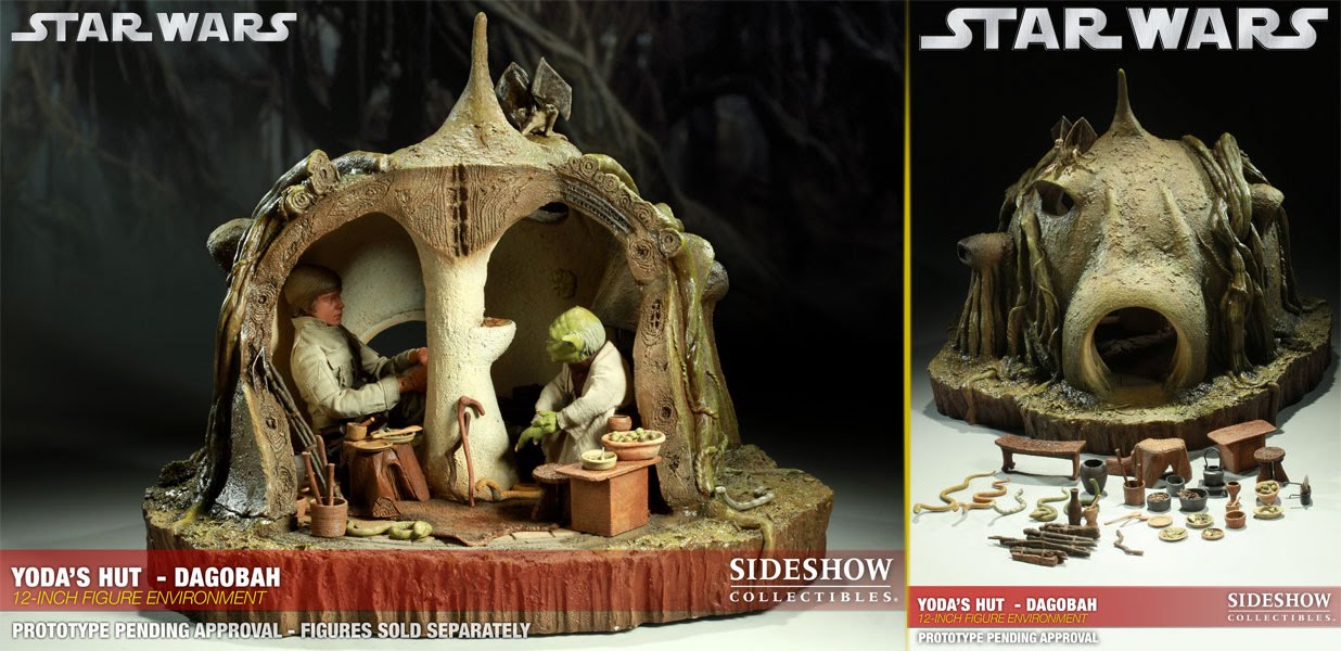 The Plastic League: STAR WARS: La choza de Yoda