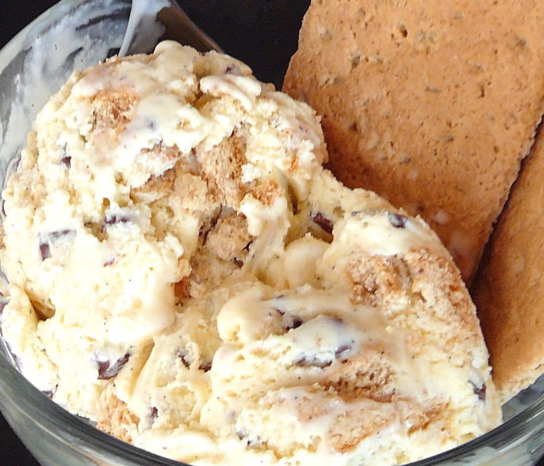Baked Perfection: S'mores Ice Cream