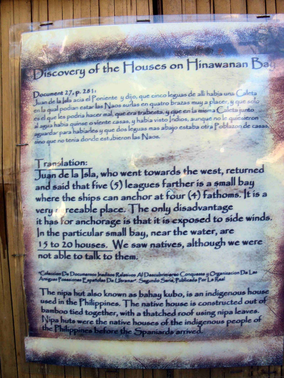 Pinoy Roadtrip: Where is the Actual Blood Compact Site?