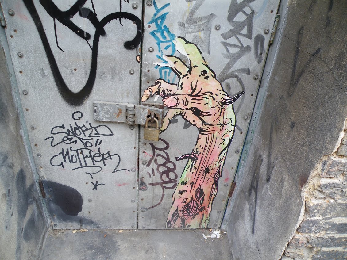Lettuce-eating: graffiti monsters