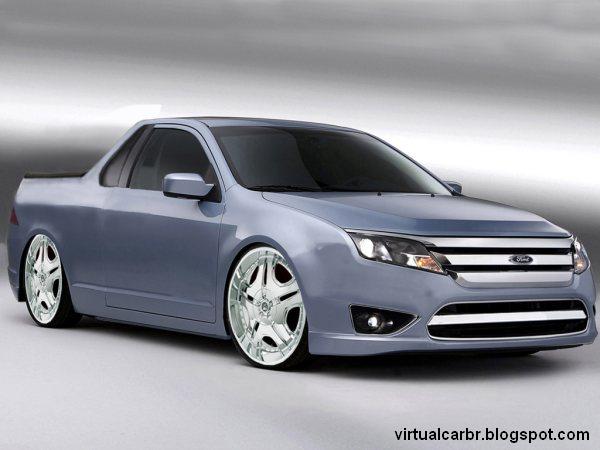 Arte do leitor: Ford Fusion picape ~ ..::VirtualCarBR::..::Montagens ...