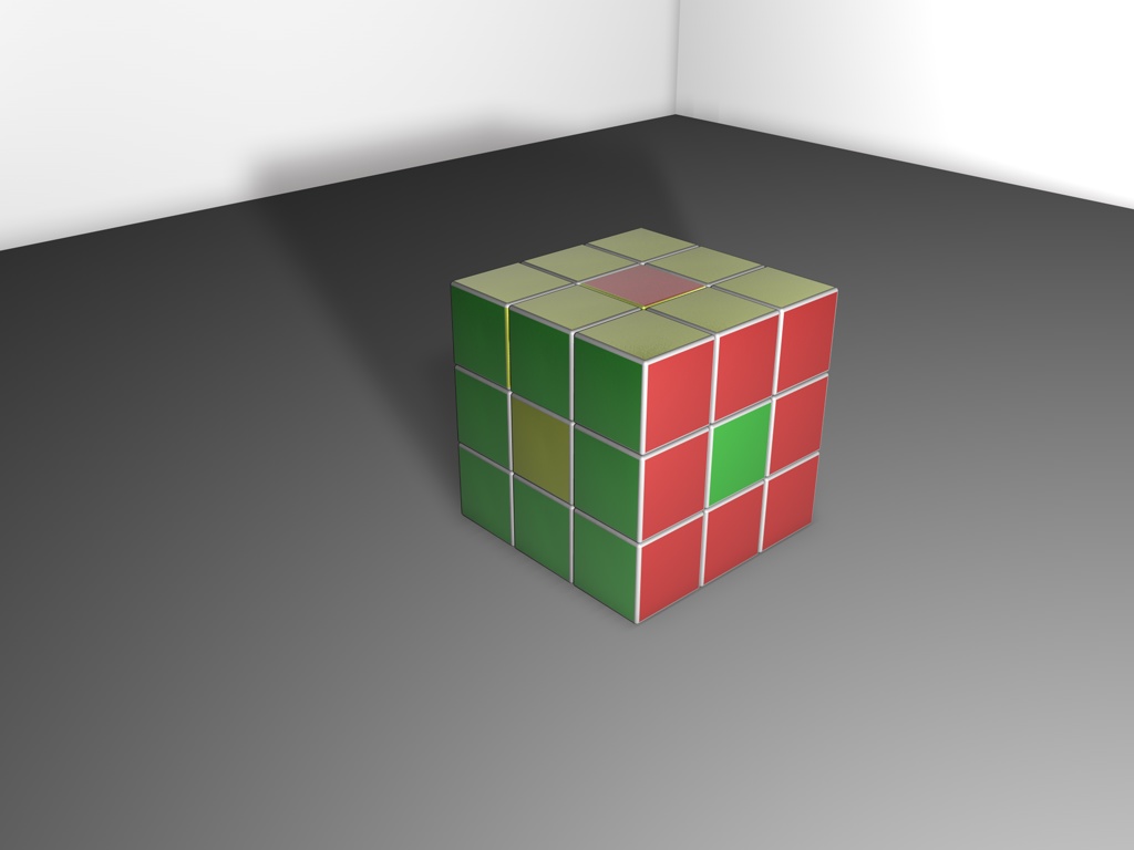 El Rincón del Abuelo: Cinema 4D (Cubo Rubik)