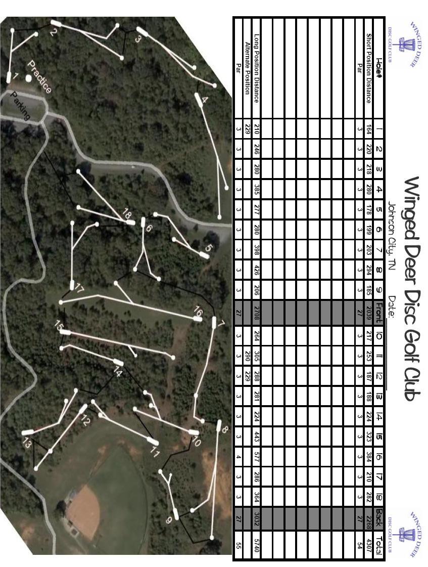 Winged Deer Disc Golf Course