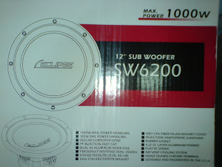 Store's Counter: Eclipse SW6200 12inch Subwoofer