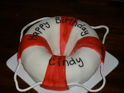 It's a piece of cake: Life Preserver and Pool Cake