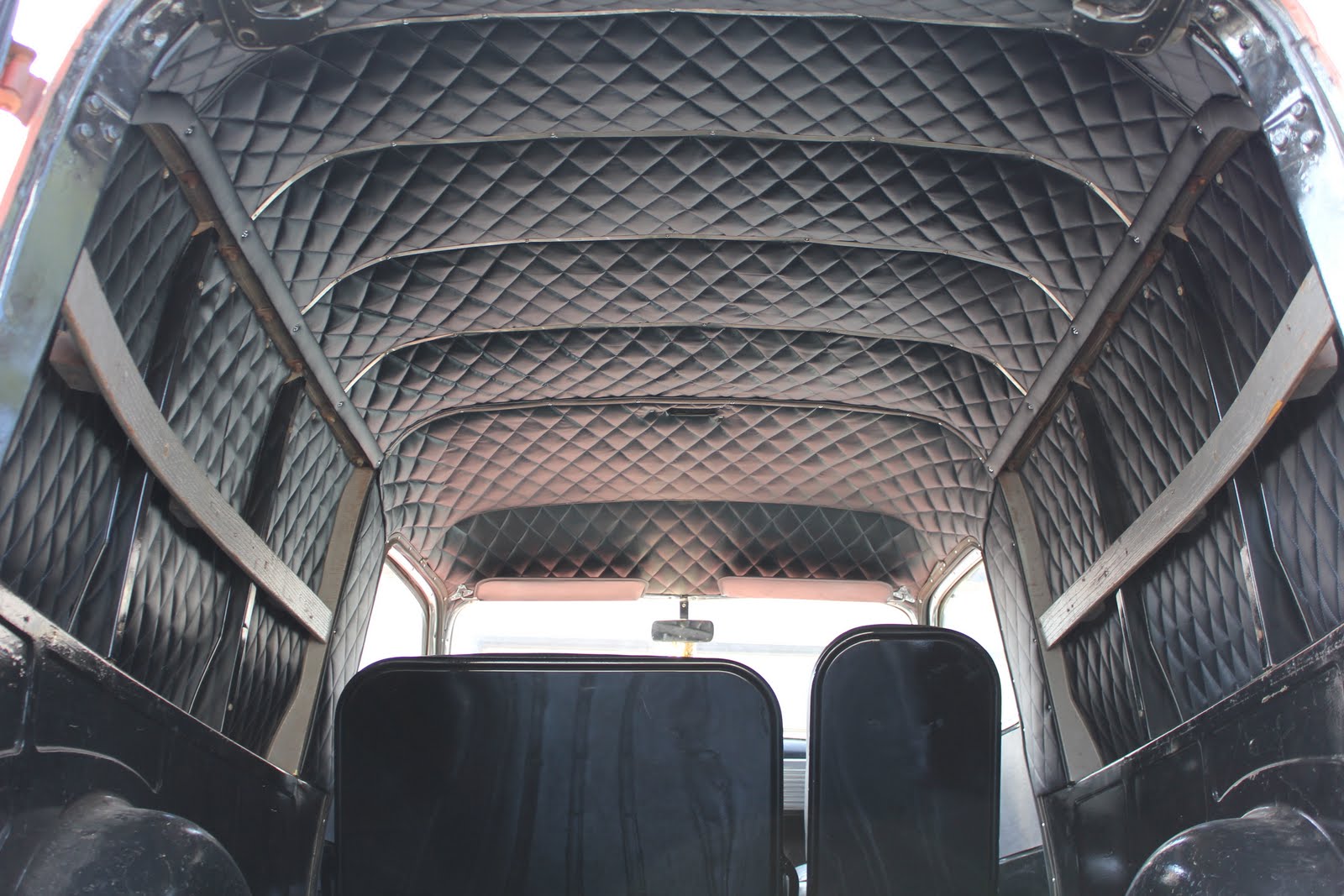 shanghaied!!: 1947 chevrolet panel headliner