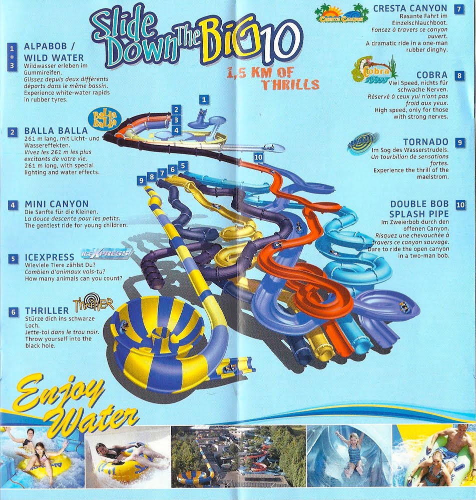 Zoë Zurich Zlog: Alpamare waterslide park