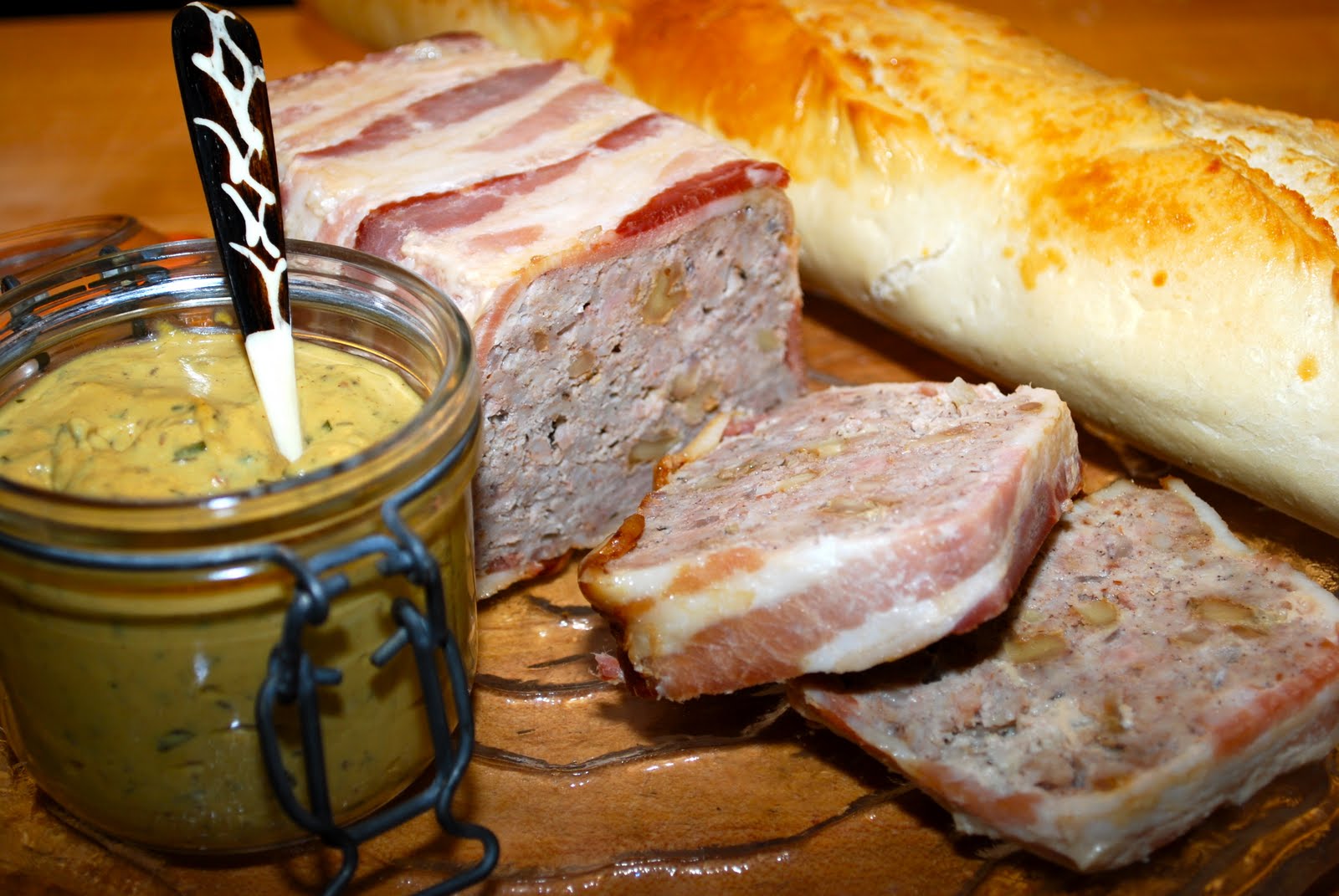 The Flying Foodie: Country Pâté With Herb Mustard