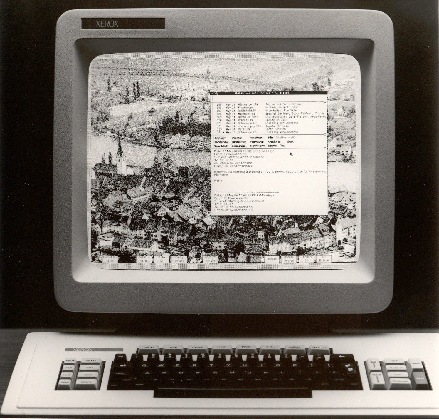 First Computer User Interface (1981) | KABUTO