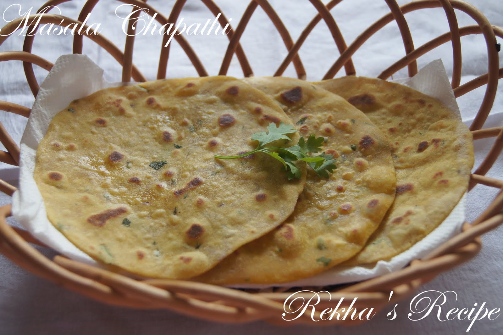 Masala chapathi :: Rekha's Recipe