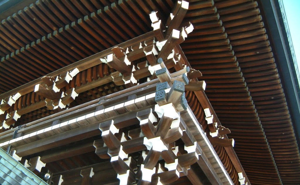 Japanese Wood Joints Roof
