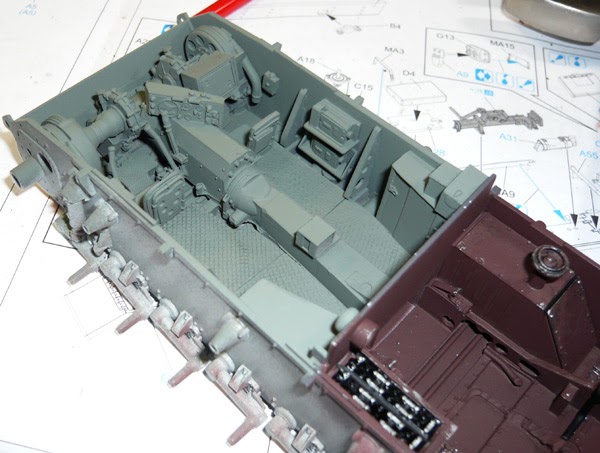 Nathan's Super Model Bonanza!: Panzer III Interior Paint