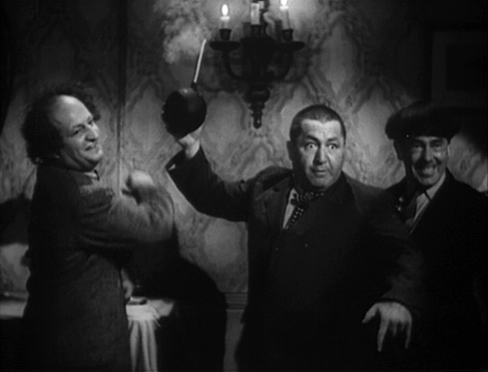 13: THE THREE STOOGES in SPOOK LOUDER - Thomas Ravenscroft - "Three ...