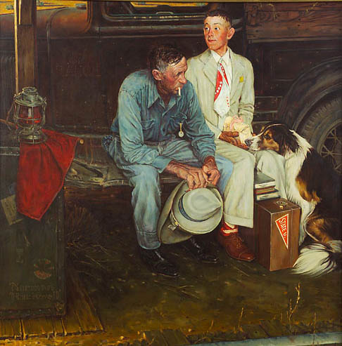 Potrzebie: Norman Rockwell Mystery Solved