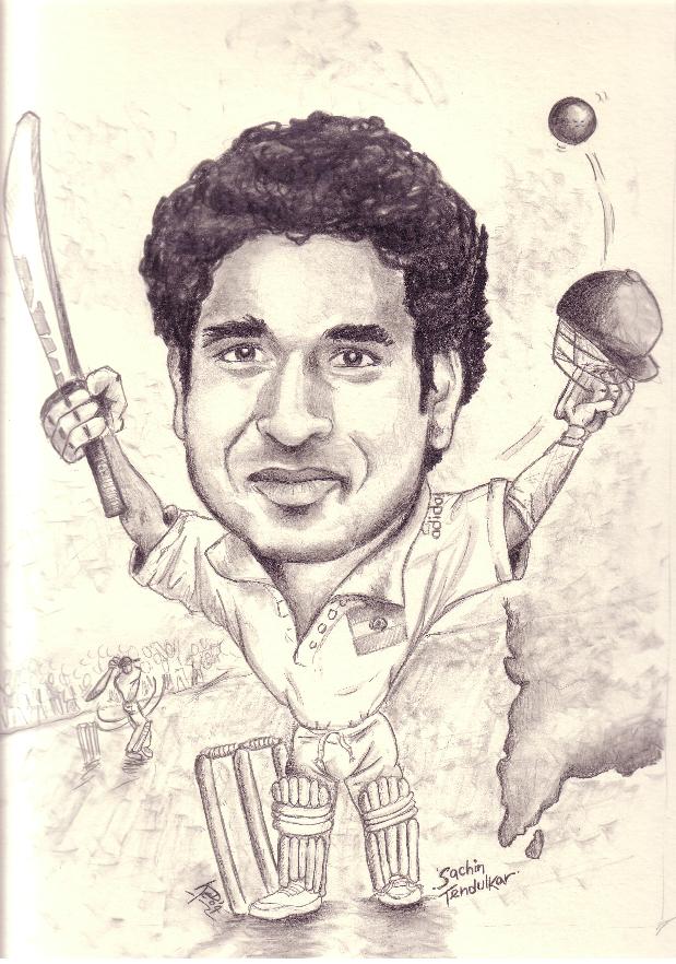 Two Decades Of Glory: Sachin Caricatures