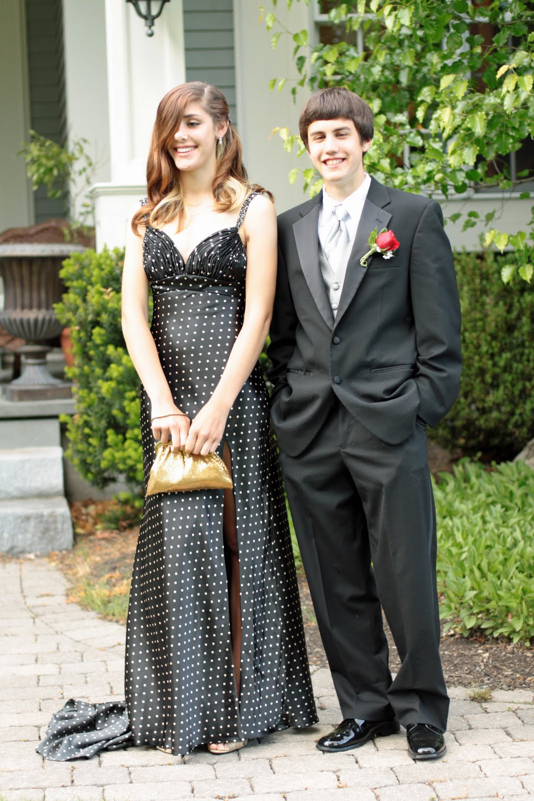 Leigh and Abram's Clan: Tobin and his Junior prom date
