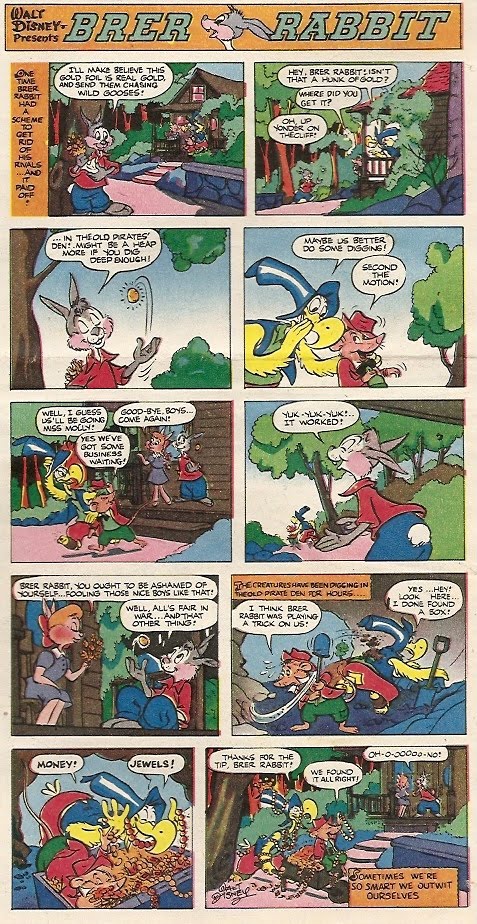 DISNEYVILLE: BRER RABBIT OUTWITS HIMSELF