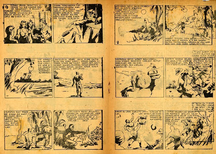 The MysterIous Flame of Queen Loana: TURKISH-MADE PHANTOM COMICS FROM ...