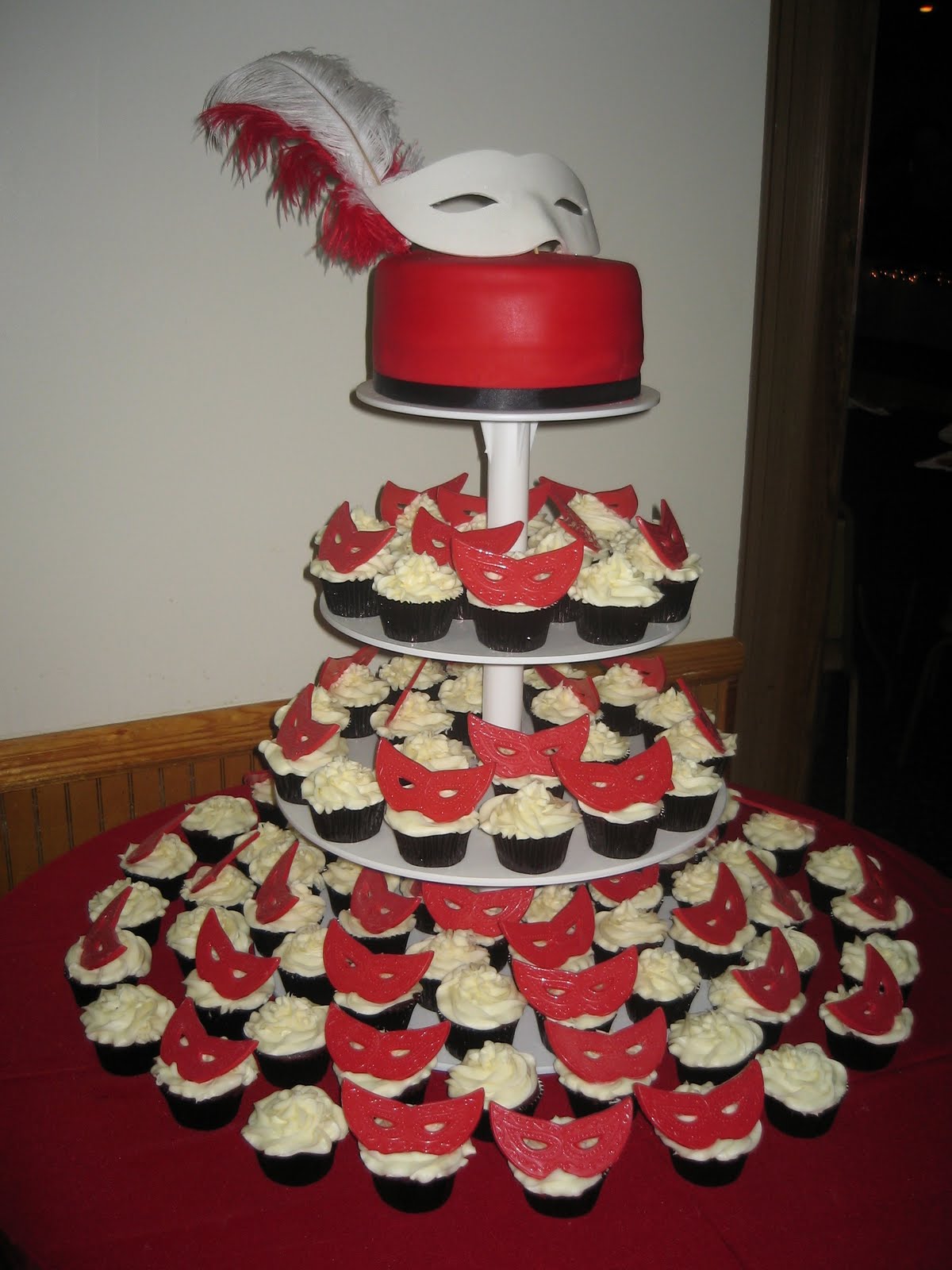 The Sweet Escape Blog: "Masquerade Ball" Cake