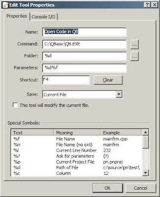 QB45 Lives!: Using an External Text Editor With QB45