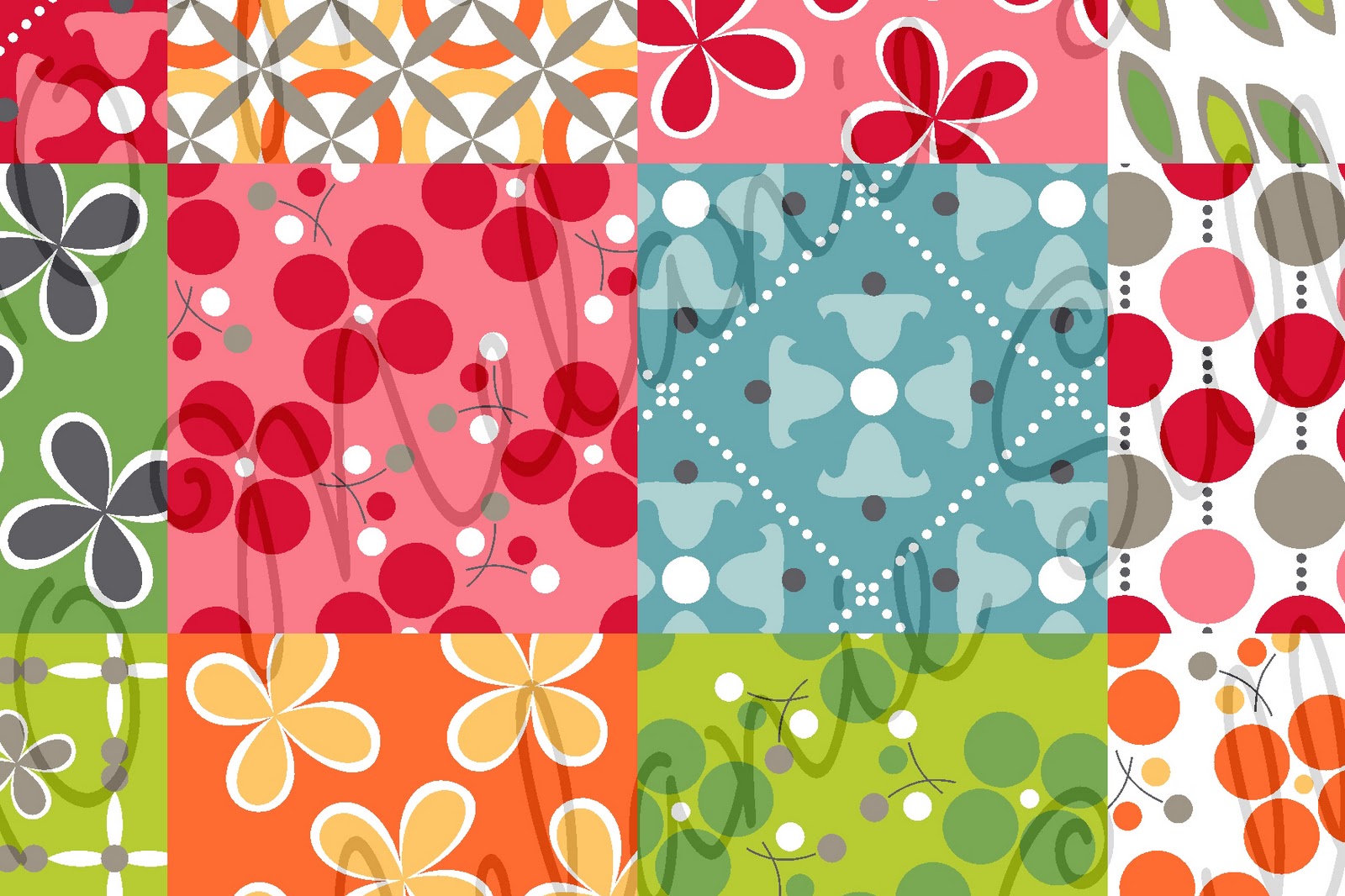 Texas Freckles: My cheater print.