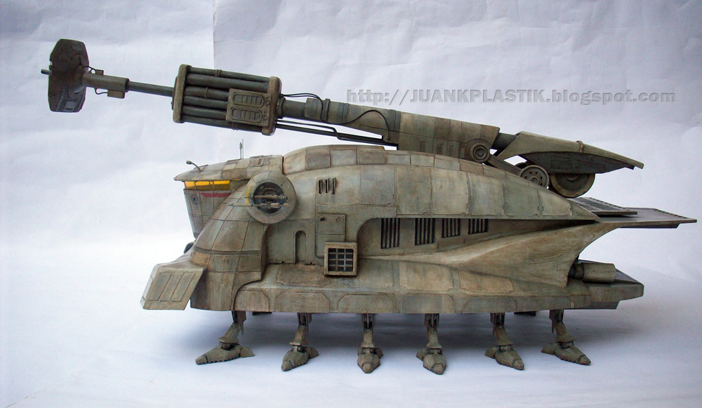 JUANKPLASTIK:::: 27- Maqueta Spha-T walker: …Finalmente Terminada.