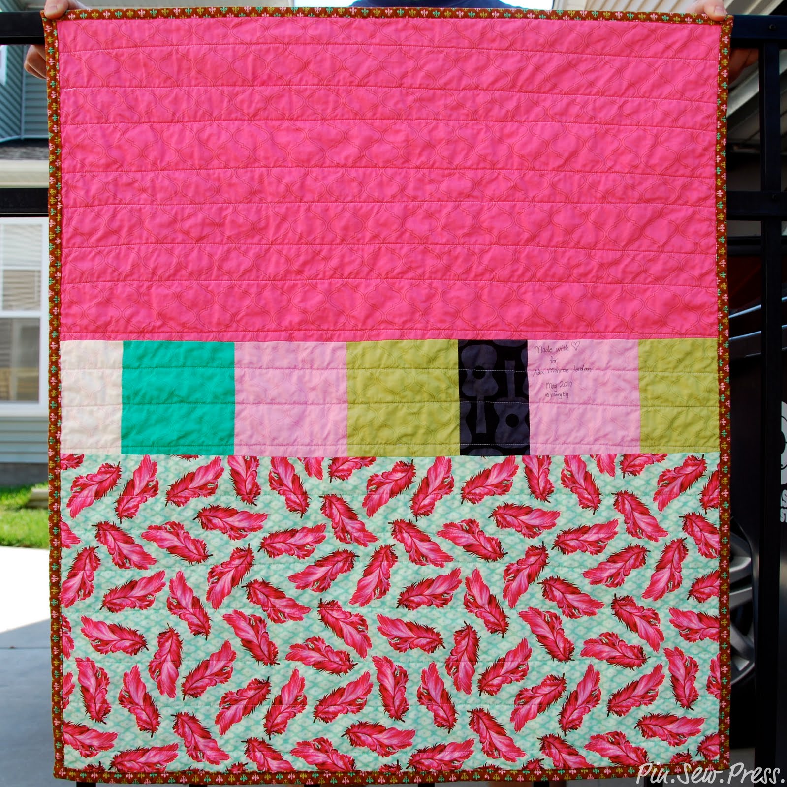Pin. Sew. Press.: Tiny quilts for tiny babies