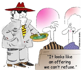 Take the Plunge to Tithe: Humor