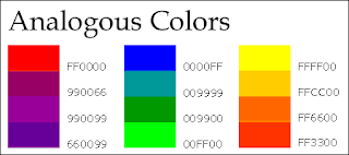 design: analogous color schemes