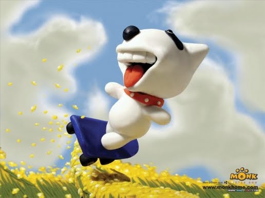 Monk little dog, cartoon network, monk videos, monk juegos online, monk ...