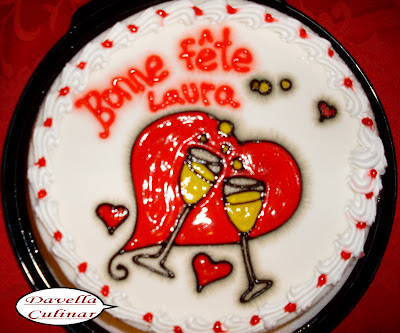 *DAVELLA CULINAR*: Trandafiri albi si tort de inghetata alba pentru ...