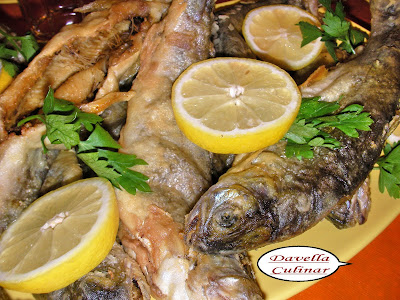 *DAVELLA CULINAR*: Bulz taranesc si pastrav prajit / Polenta au fromage ...