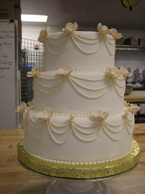 baking the grade: A Traditional English Wedding Cake