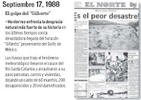 Monterrey, México: Hurricane Gilbert (Huracan Gilberto)