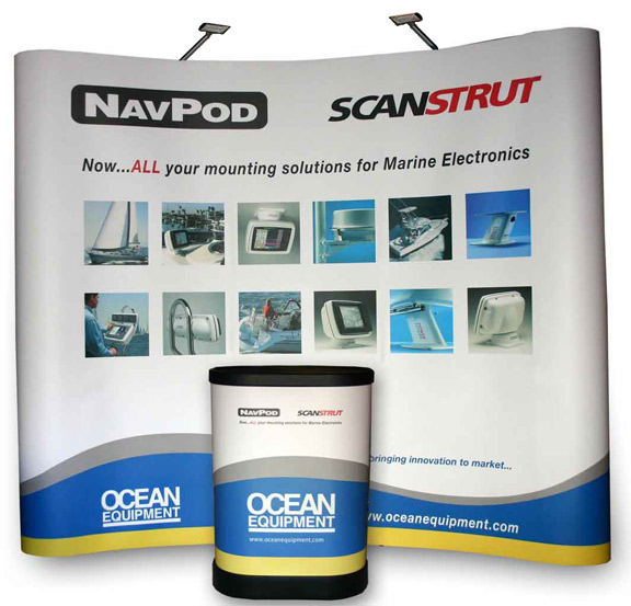 Trade Show Display Booths: Trade Show Display Ocean Equipment