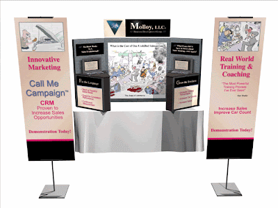 Trade Show Display Booths: Molloy Llc Tabletop Display