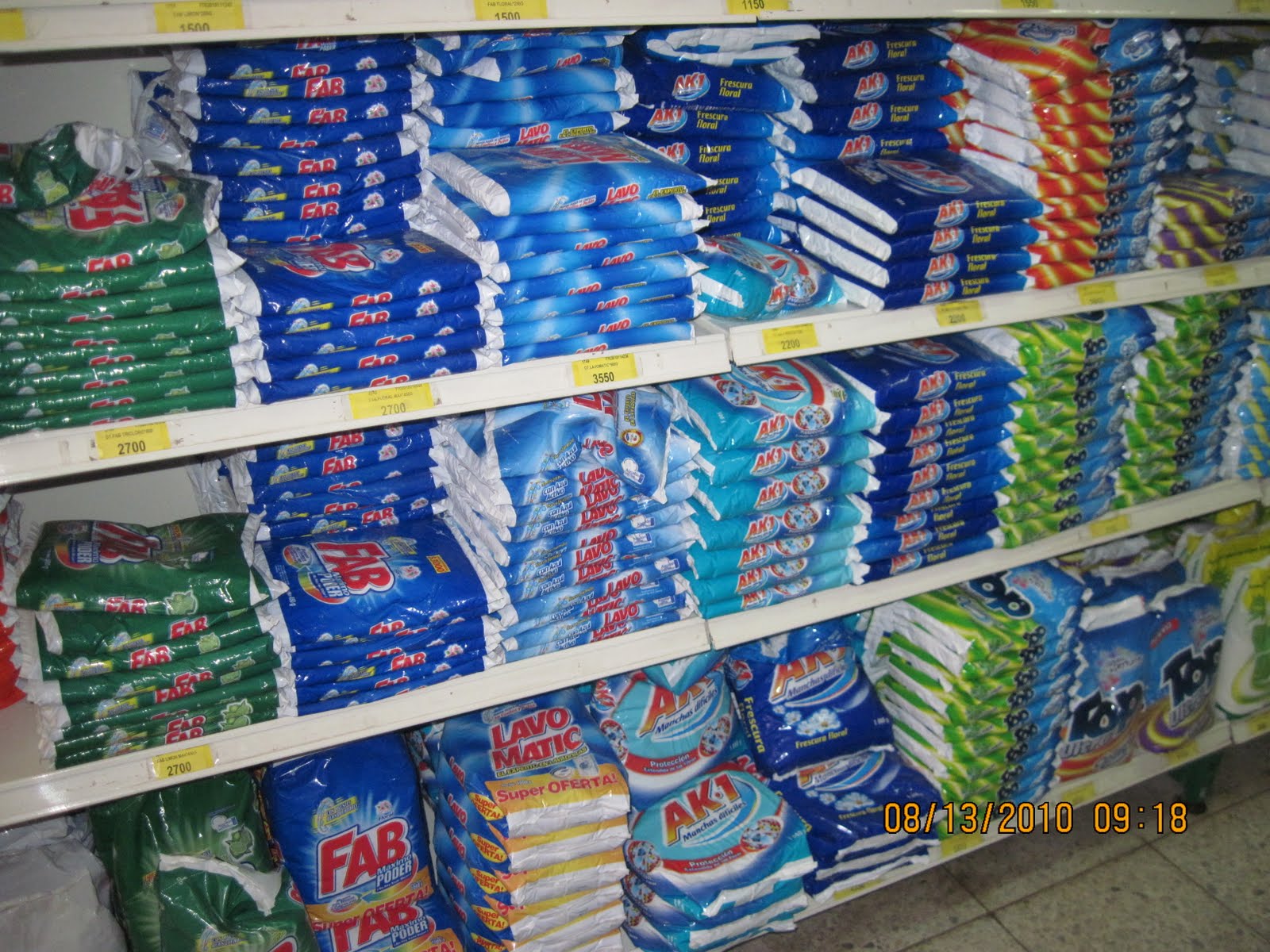 visita tecnica: analisis de surtido