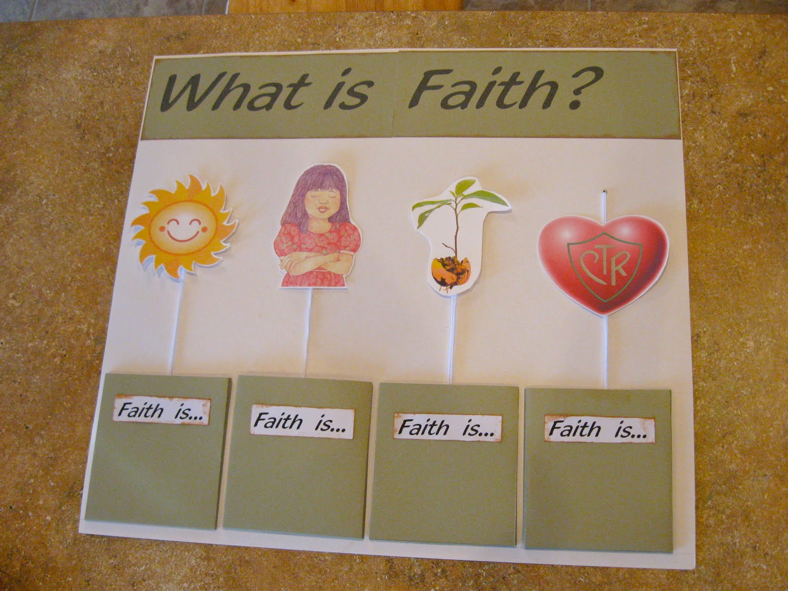 Primary Singing Ideas: Faith poster