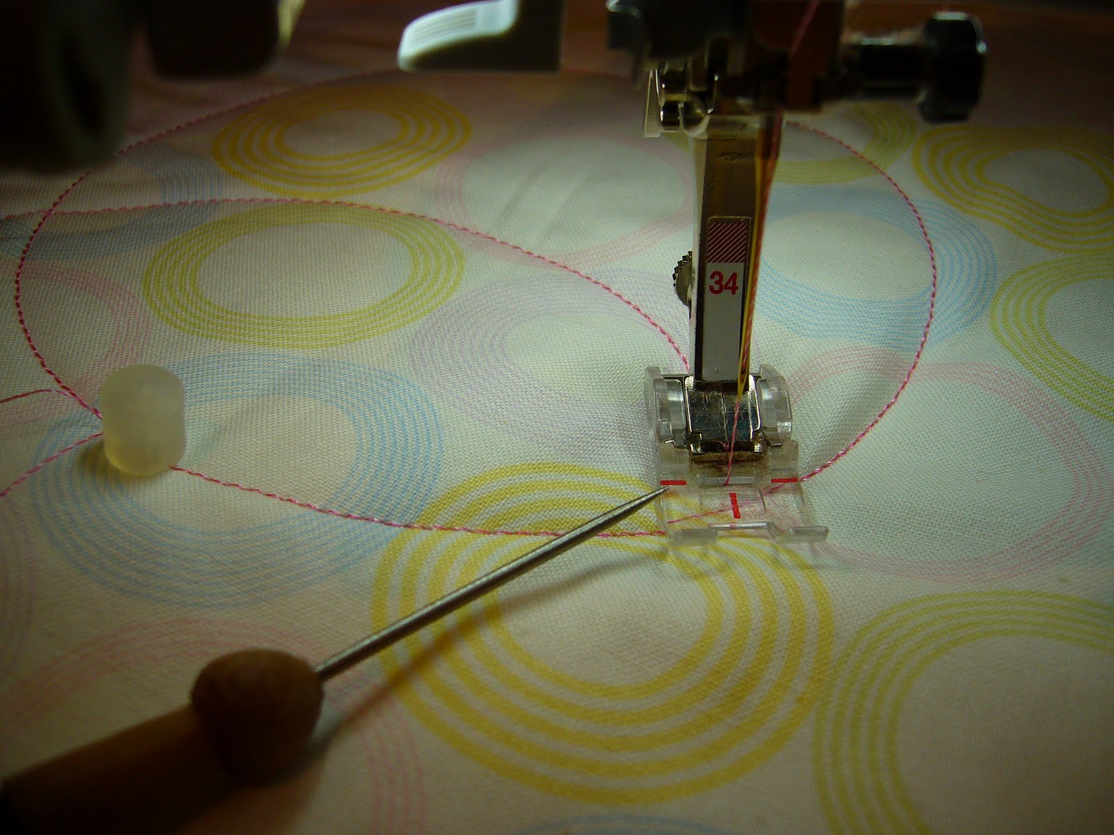 a thread from the edge: Spirograph Sewing