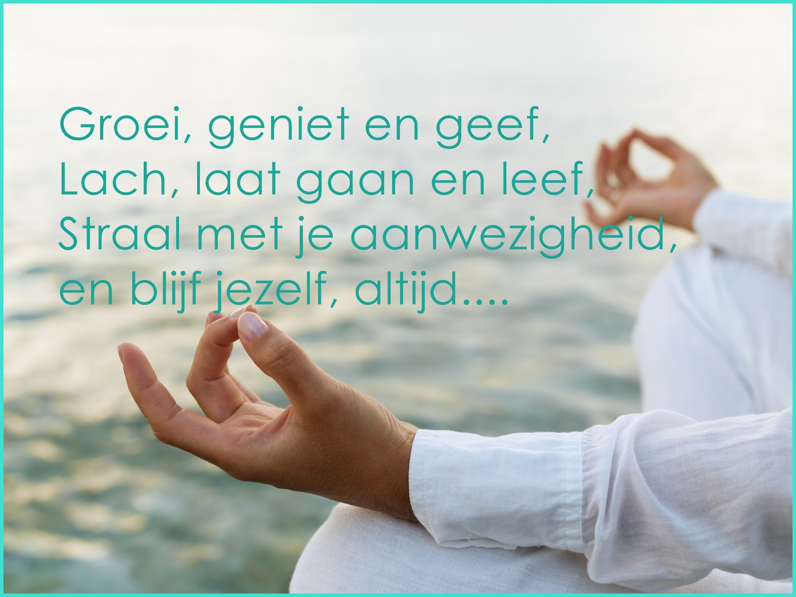 Hersenspinsels: Groei, geniet en geef ...