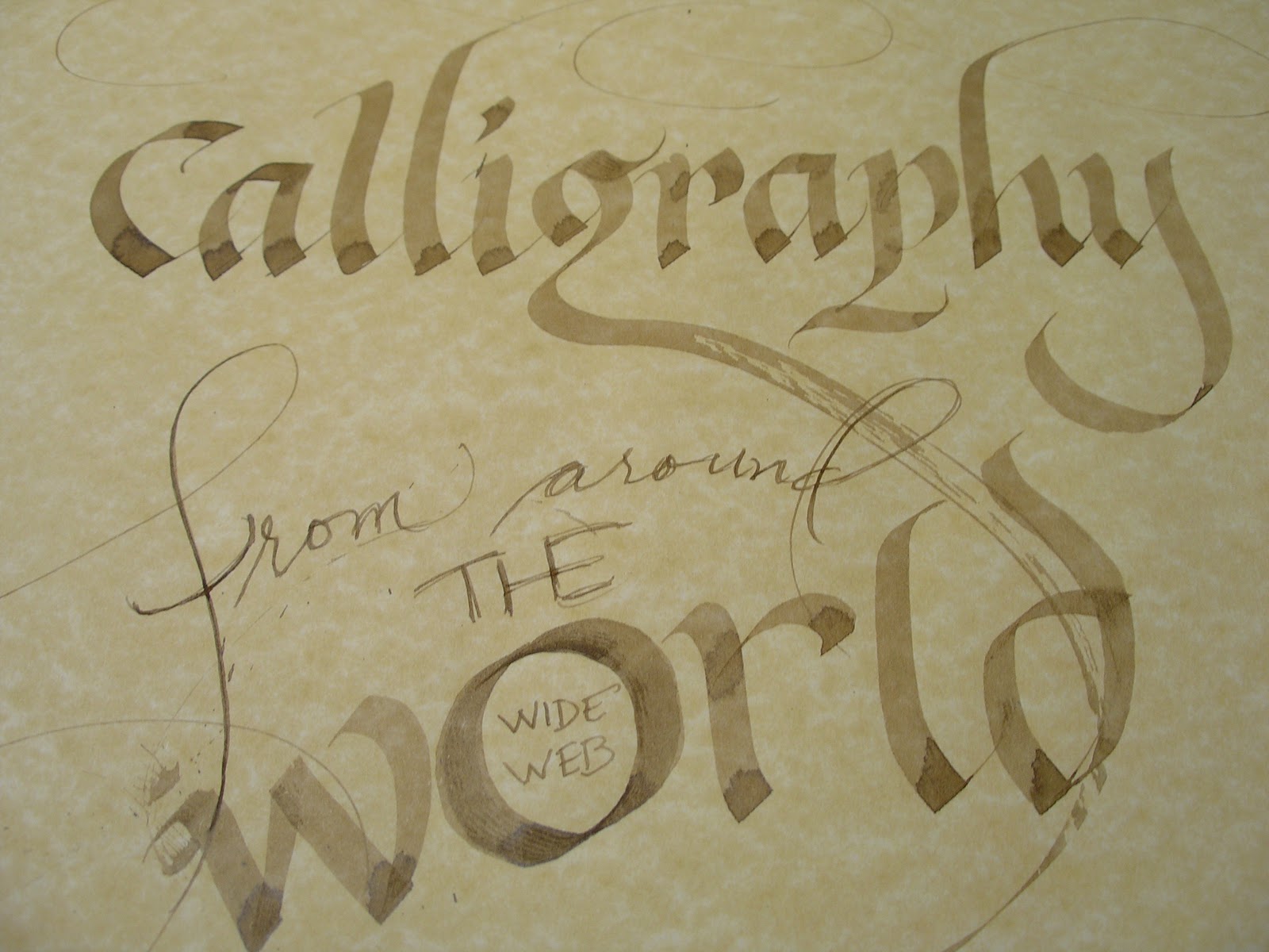 A Place To Flourish: Flourish Friday - Calligraphy from Around the World