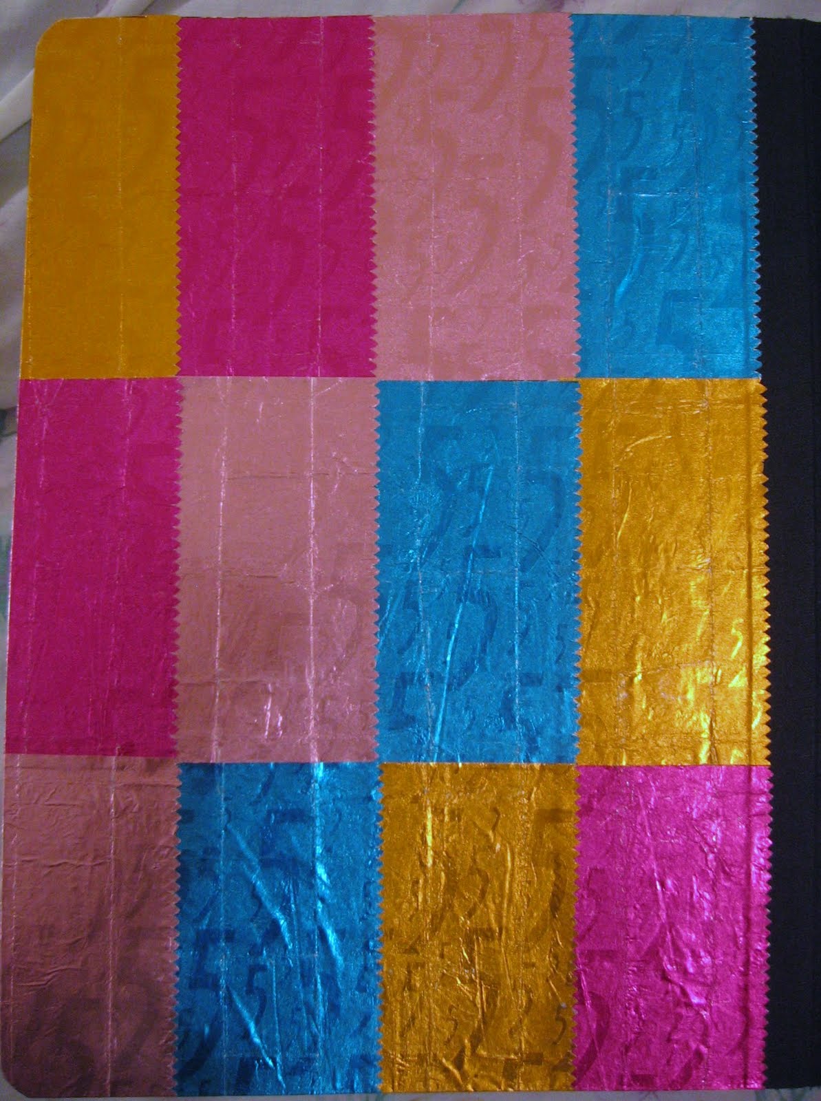 Mes Petites Creations: Tuesday Tutorials: Decorating a notebook with ...