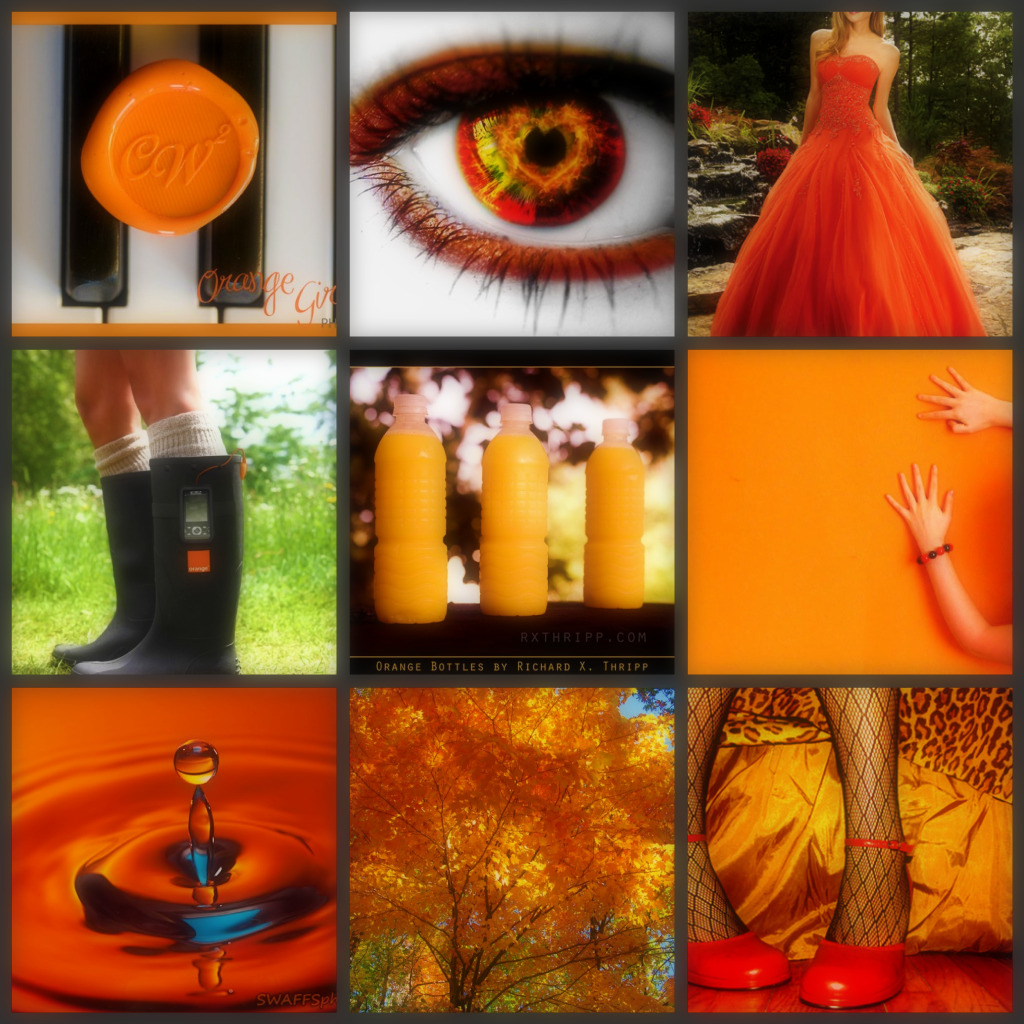 A Journey With: Orange inspiration