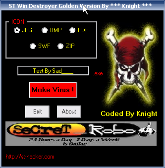 SMS Gratis Indonesia: Virus Maker - Buat Virus Dengan Mudah