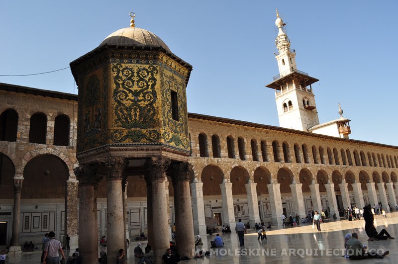 Mi Moleskine Arquitectónico: LA GRAN MEZQUITA DE DAMASCO