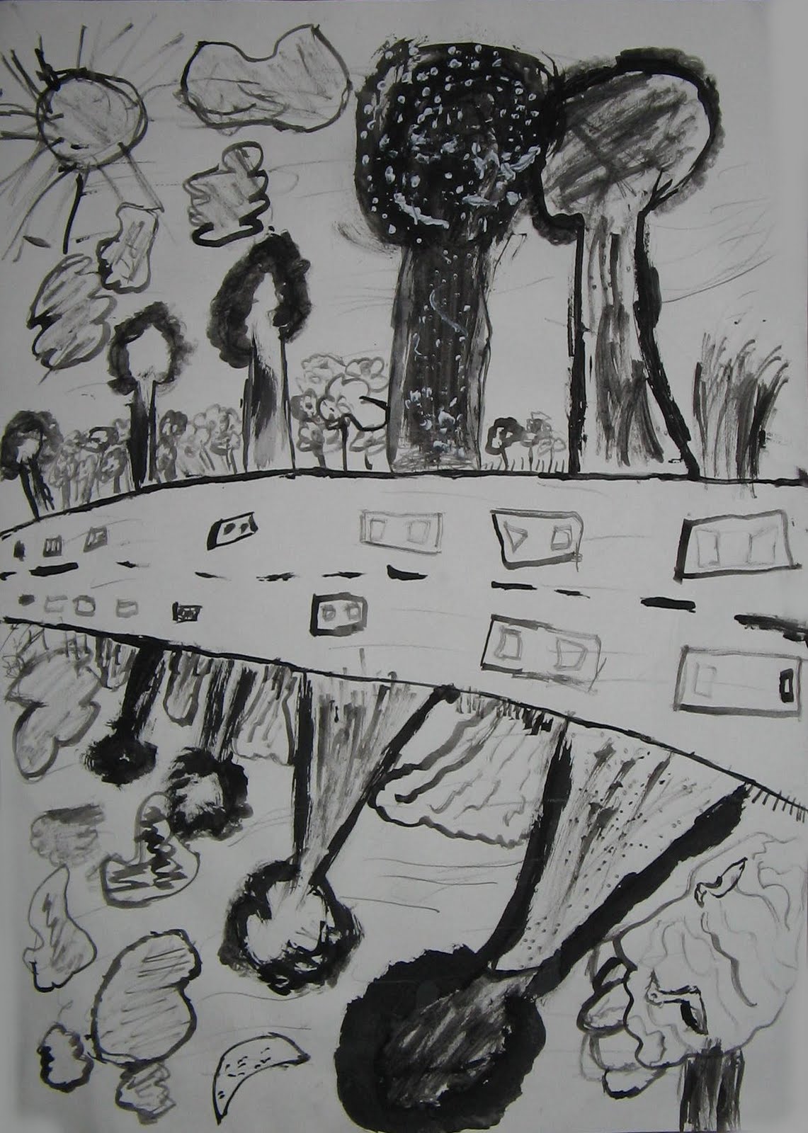 PAGINI PENTRU CULOARE: Expresivitatea punctului, liniei si petei grafice