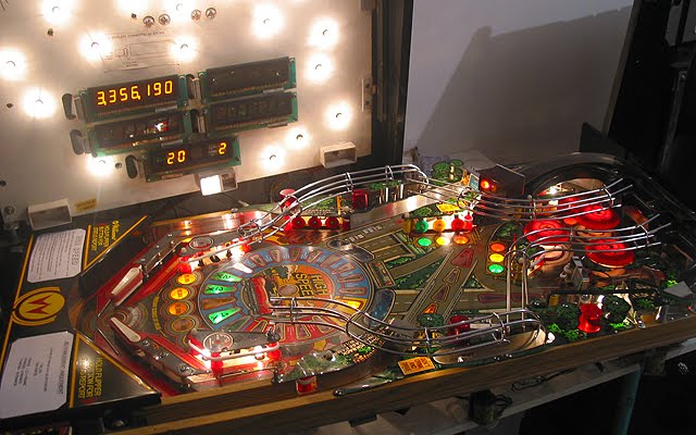 Restauration d'un flipper High Speed