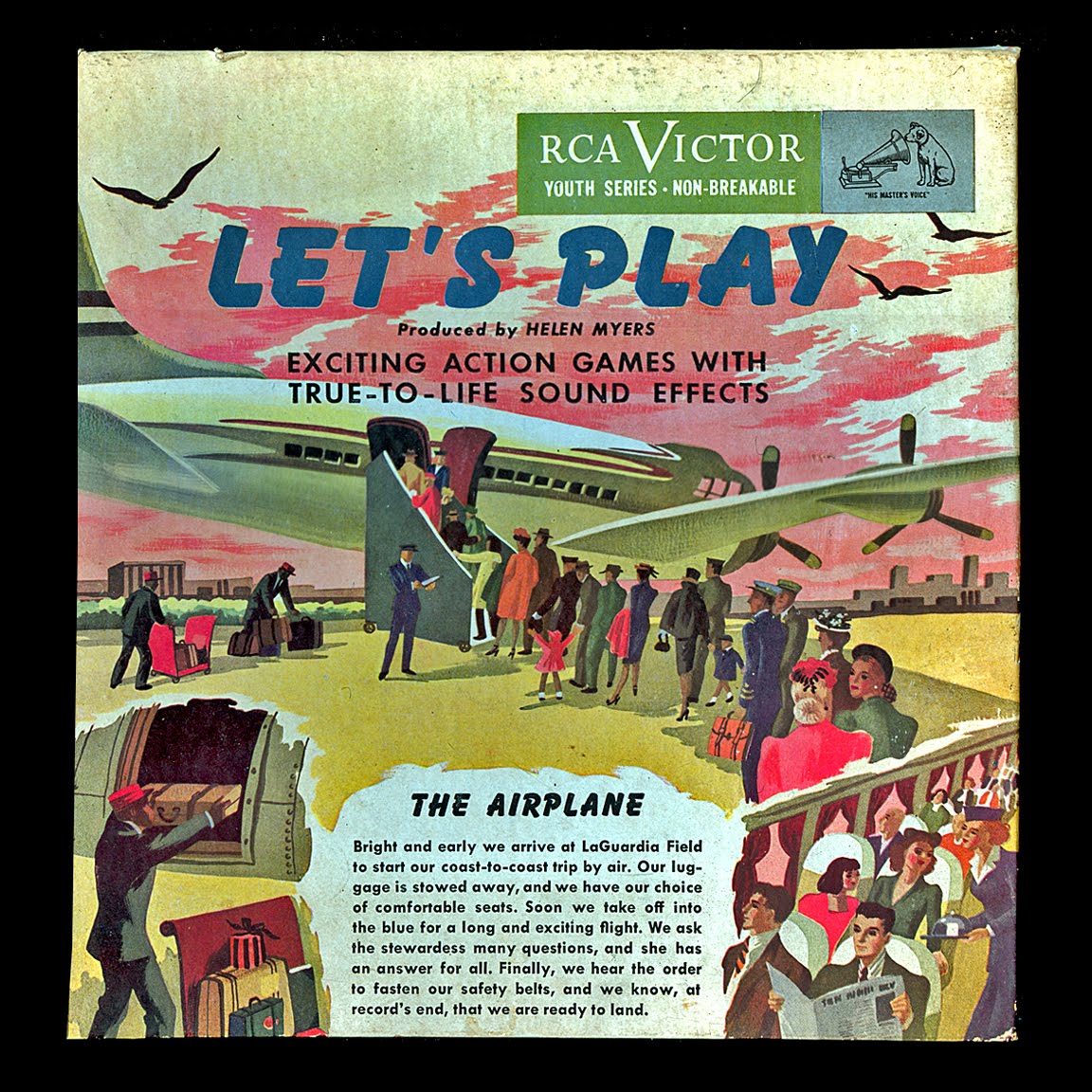casey/artandcolour: Let's Play! Vintage Sound-Effects Record Set