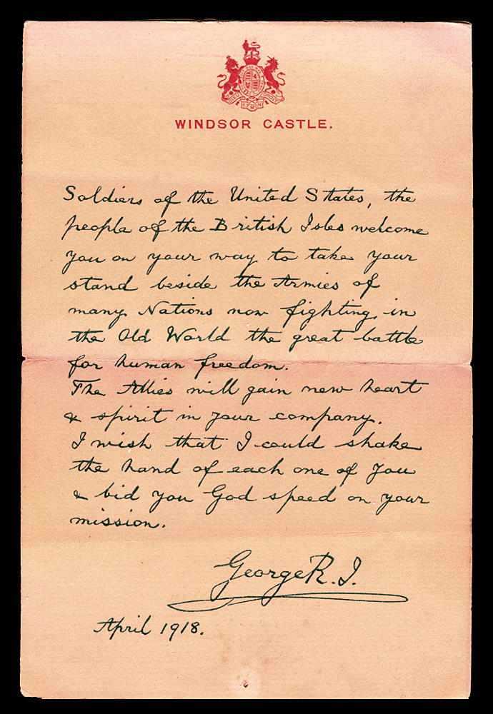 casey/artandcolour: And Now a Word from King George V